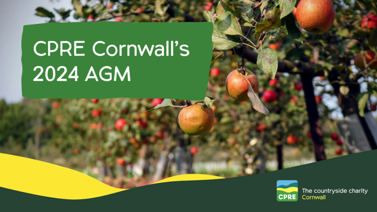 Annual General Meeting 2024 - CPRE Cornwall